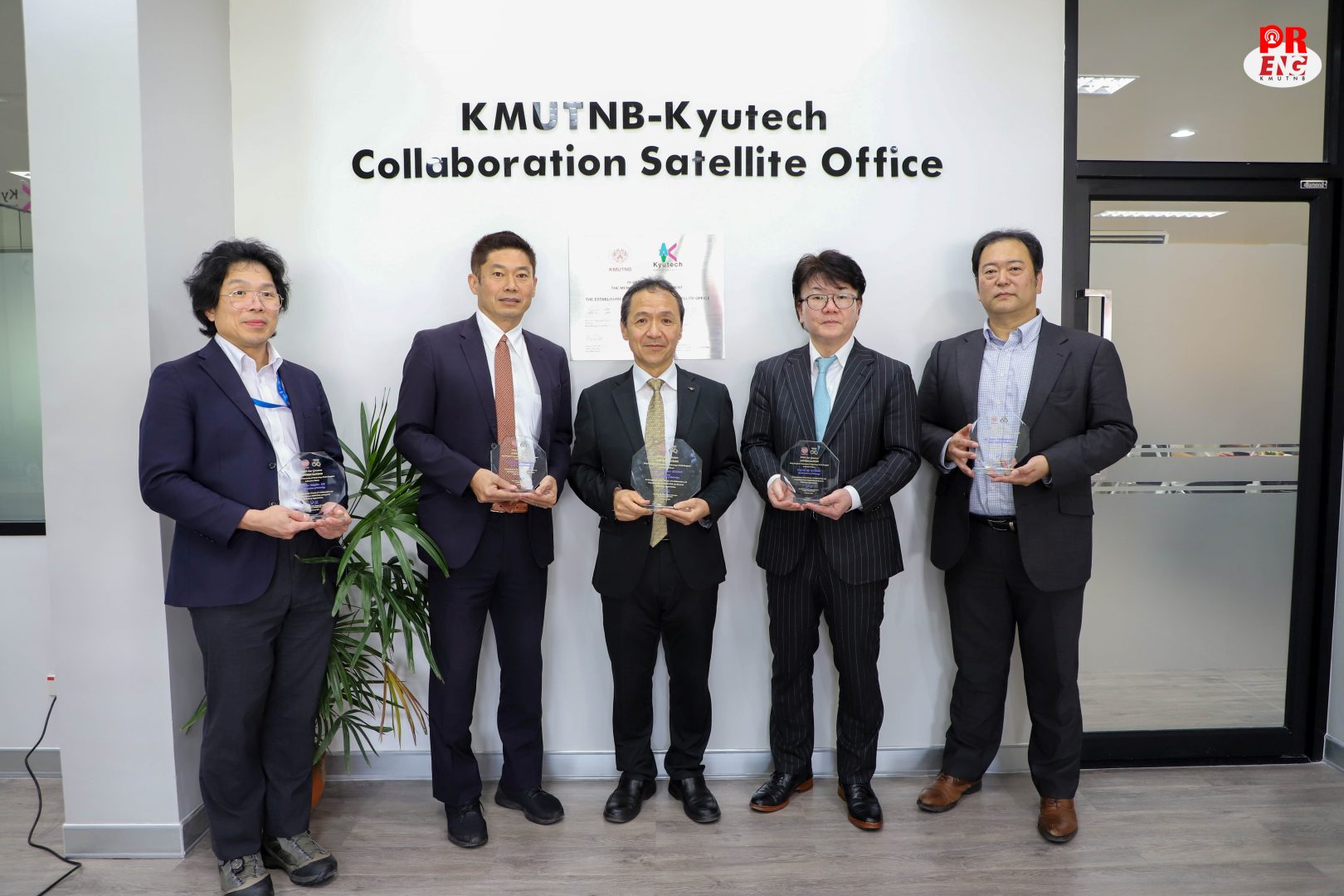 The opening ceremony of KMUTNB- Kyutech Collaboration Satellite Office - Center for ...